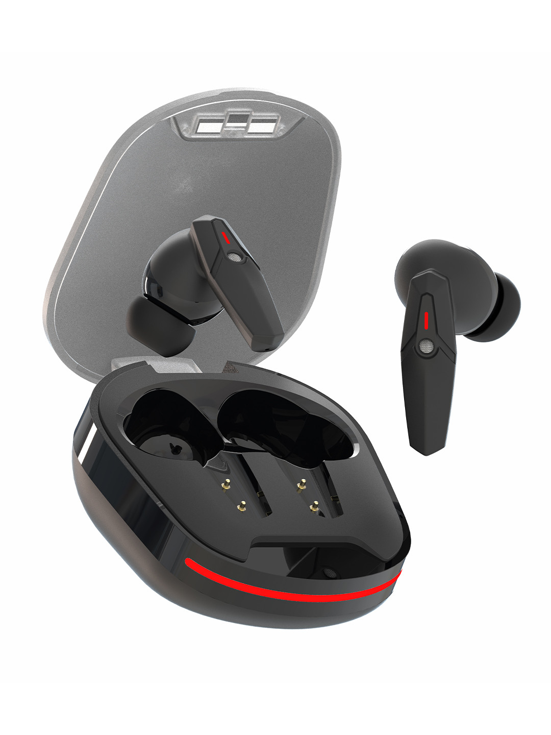 Buy Wings Black Phantom 105 Gaming TWS Earbuds With RGB LED Gaming ...