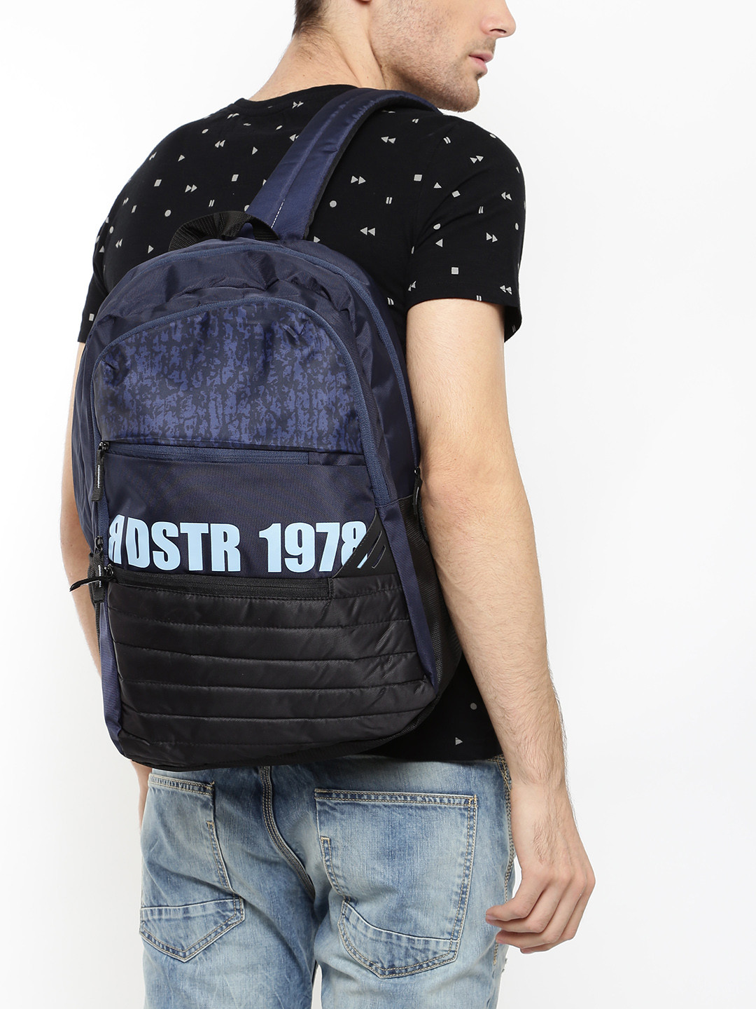Buy Roadster Unisex Navy Backpack - Backpacks for Unisex 1820245 | Myntra