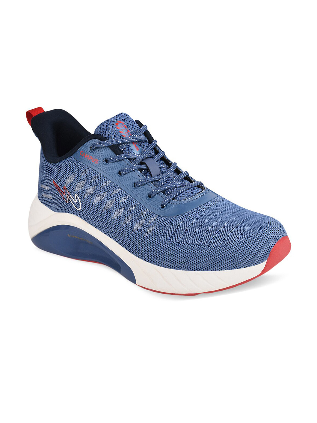 Buy Campus Men Blue Mesh Running Shoes - Sports Shoes for Men 18205396 ...