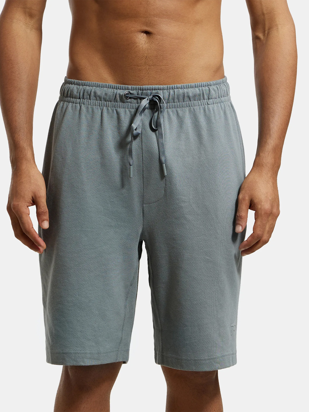 Buy Jockey Combed Cotton Rich Mesh Elastane Stretch Shorts With Side ...