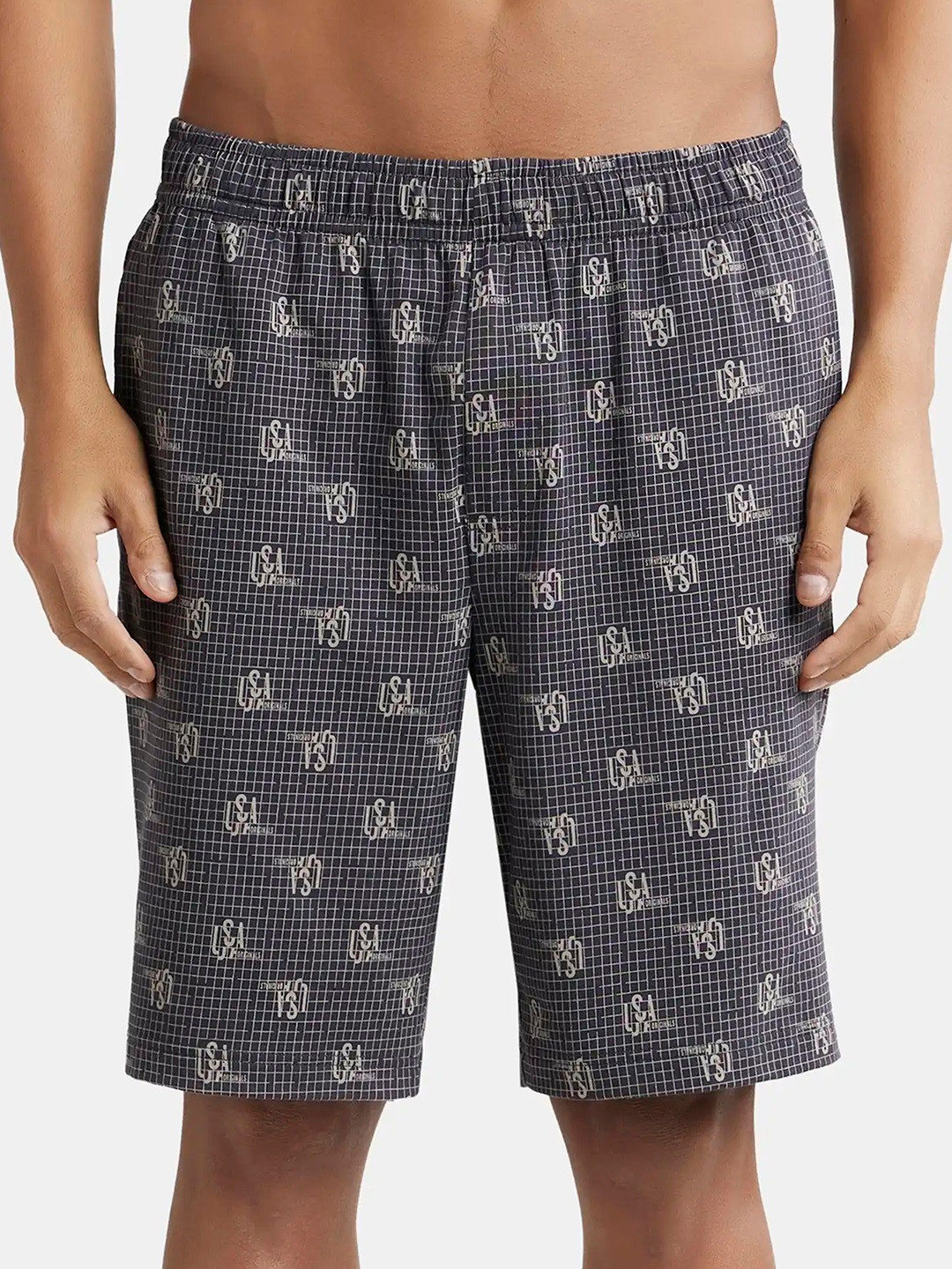 Buy Jockey Super Combed Cotton Stretch Regular Fit Shorts RM01 - Shorts ...