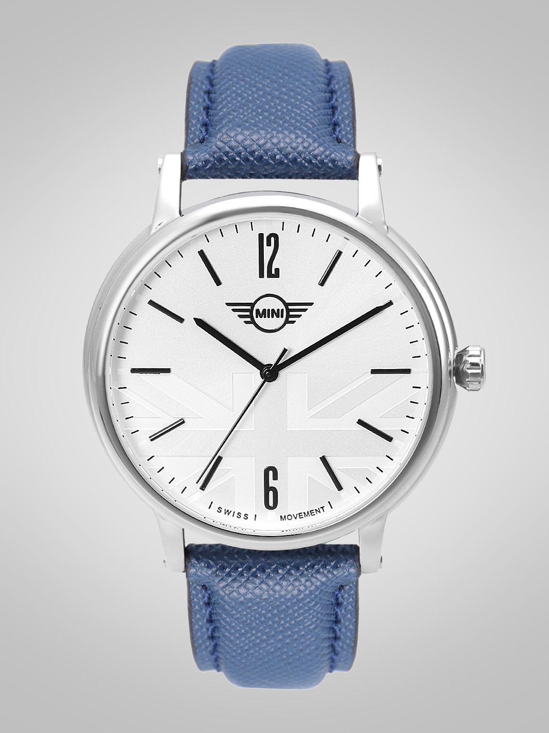 Buy MINI COOPER Men Silver Toned Swiss Dial Watch 160625 - Watches for ...