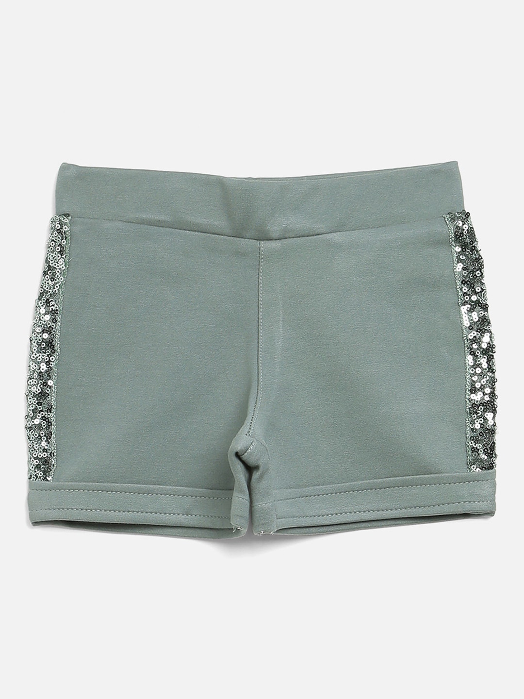 Buy V2 Value & Variety Girls Green Shorts - Shorts for Girls 18217682 ...