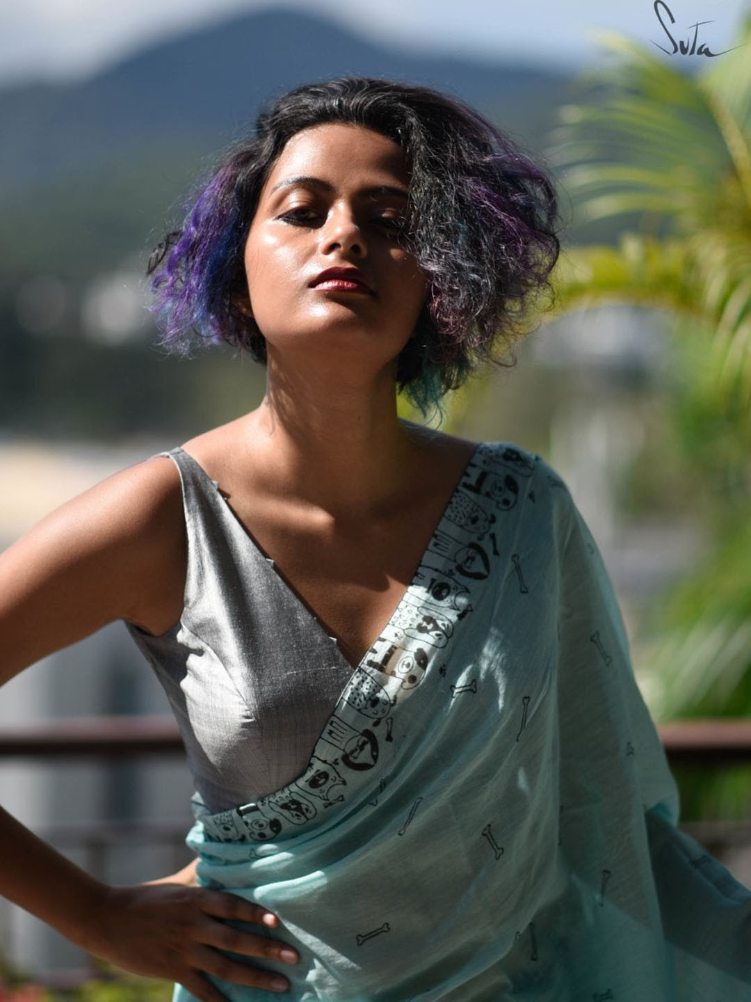 Buy Suta Women Grey Solid Saree Blouse - Saree Blouse for Women ...