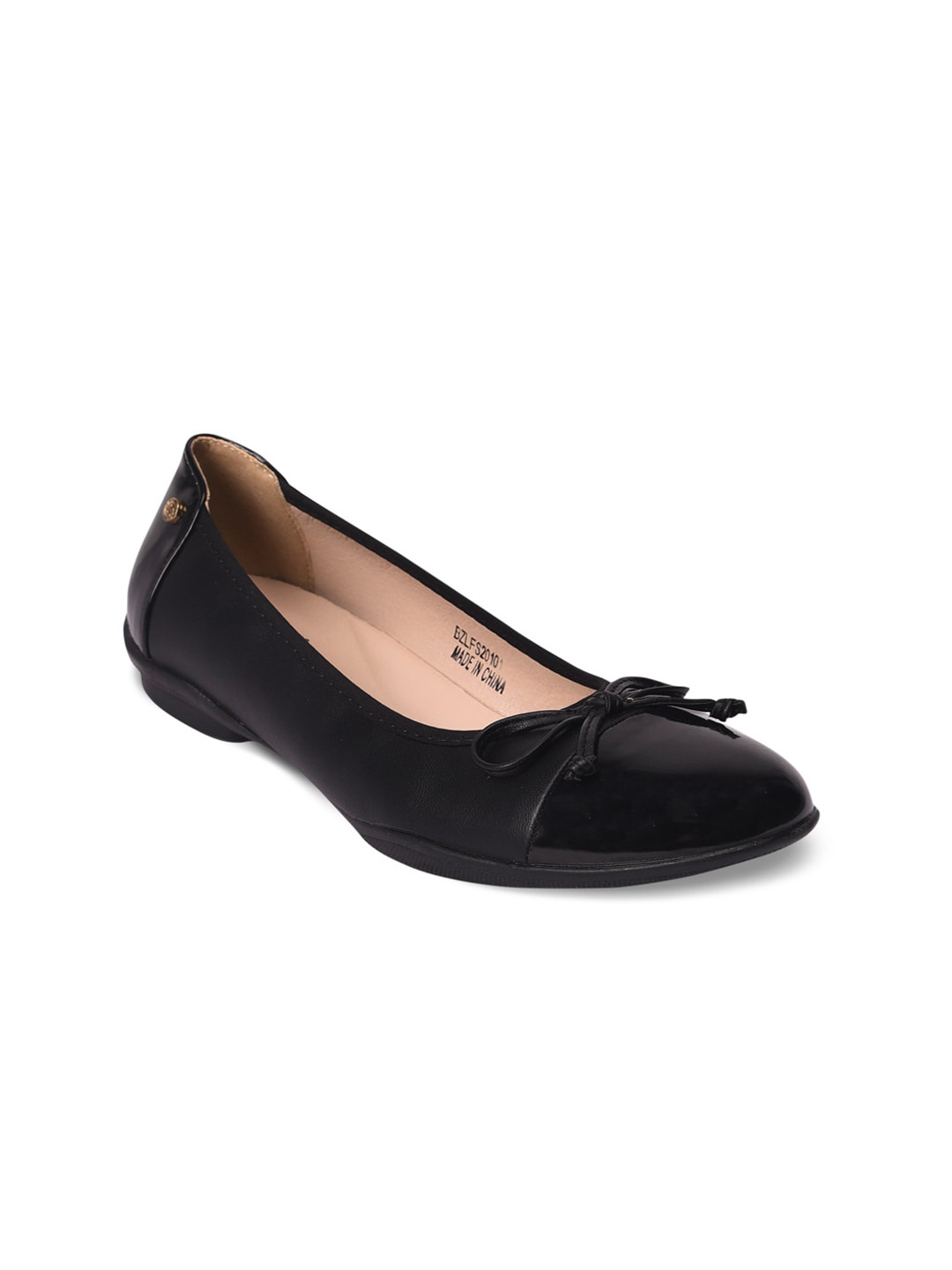 Buy Pavers England Women Black Boat Shoes - Casual Shoes for Women ...