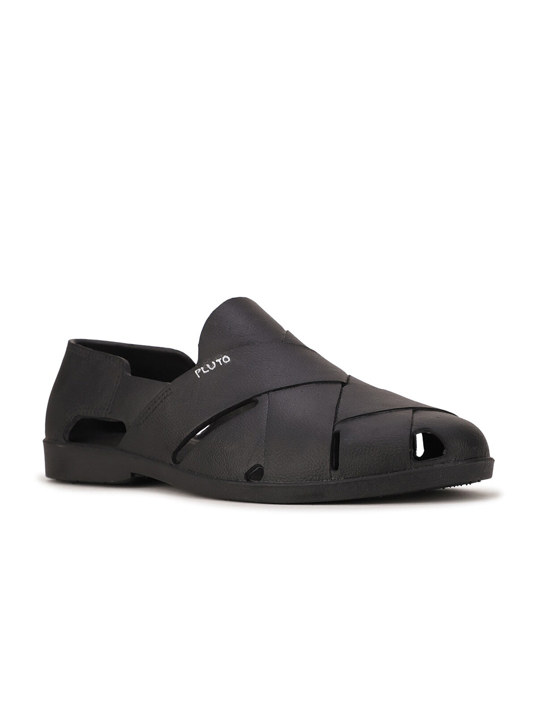 Buy Sandak By Bata Men Black Comfort Sandals - Sandals for Men 18241280 ...