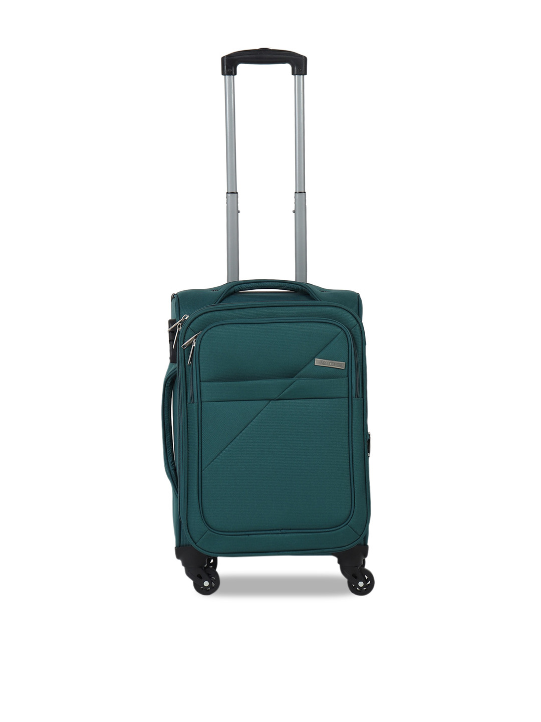 Buy Teakwood Leathers Unisex Green Trolley Bag - Trolley Bag for Unisex ...