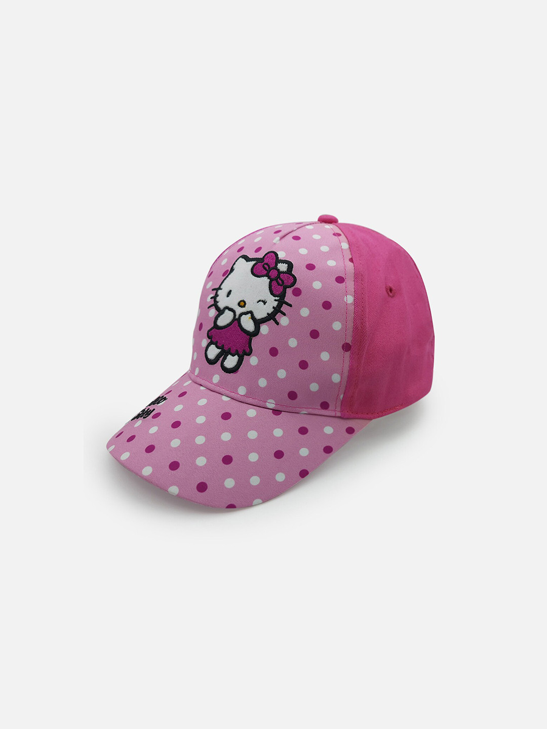 Buy Kids Ville Girls Pink Hello Kitty Featured Caps - Caps for Girls ...