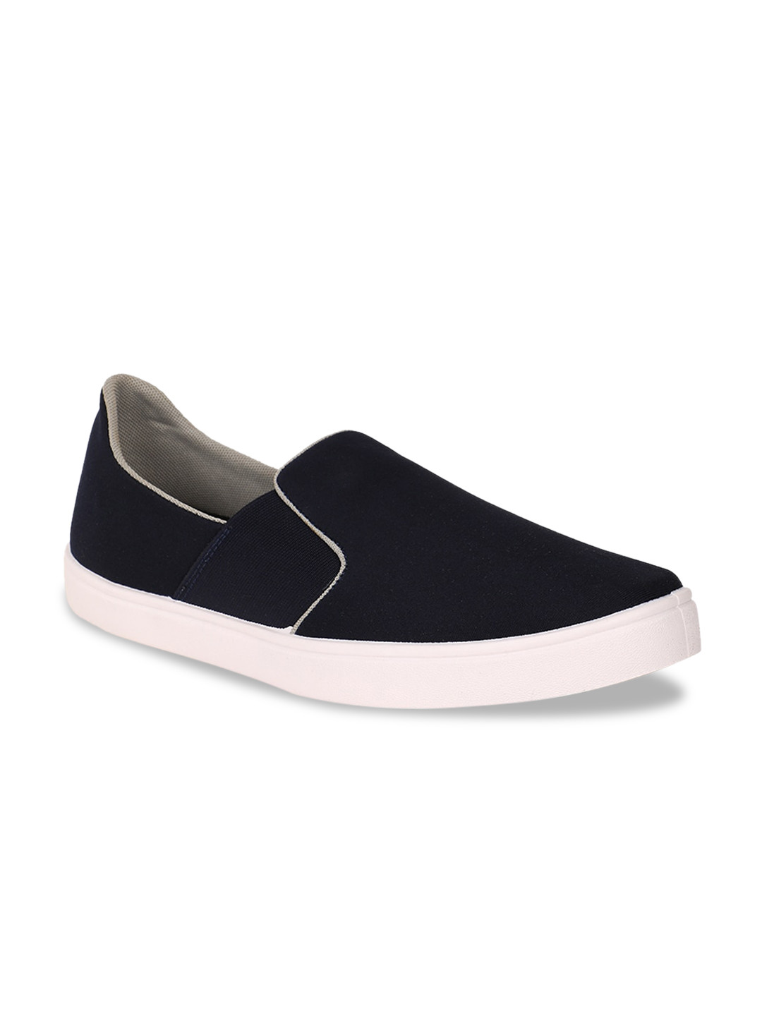 Buy Bata Men Blue Slip On Sneakers - Casual Shoes for Men 18250946 | Myntra