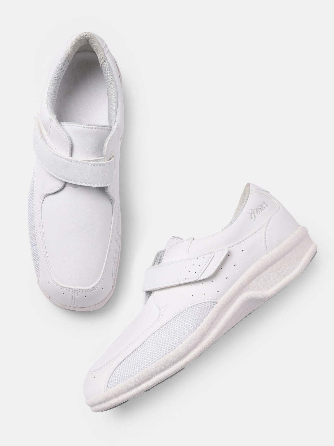 Buy ASICS Unisex White Nursewalker 509 Sneakers - Casual Shoes for ...