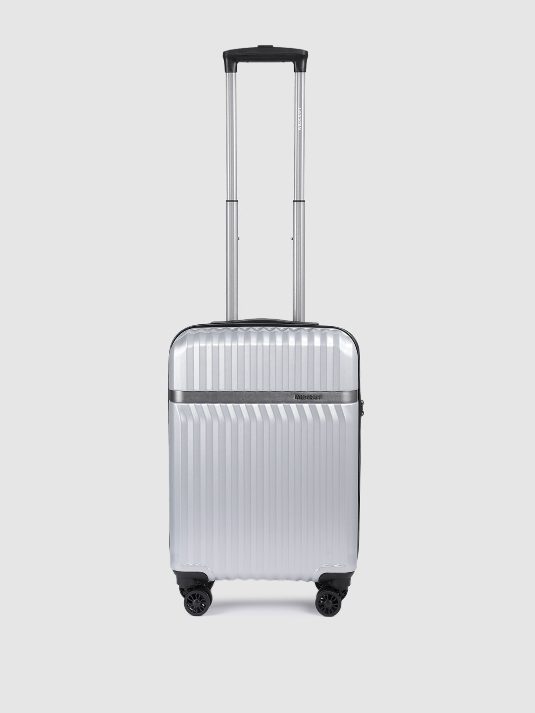 Buy Wildcraft Canopus Silver Toned Textured Cabin Trolley Bag - Trolley ...