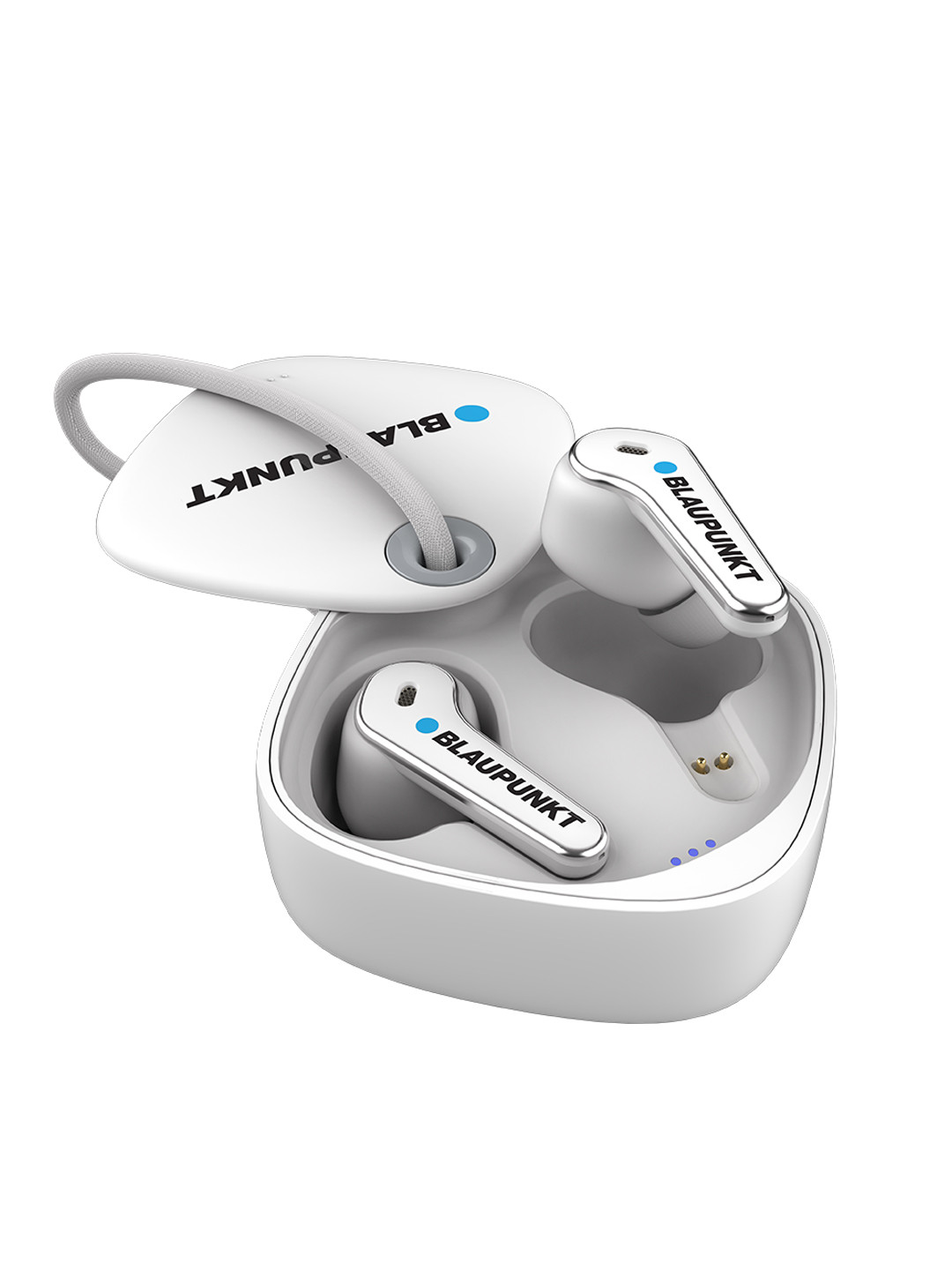 Buy Blaupunkt White BTW08 ANC Moksha TurboVolt Fast Charging Earbuds ...