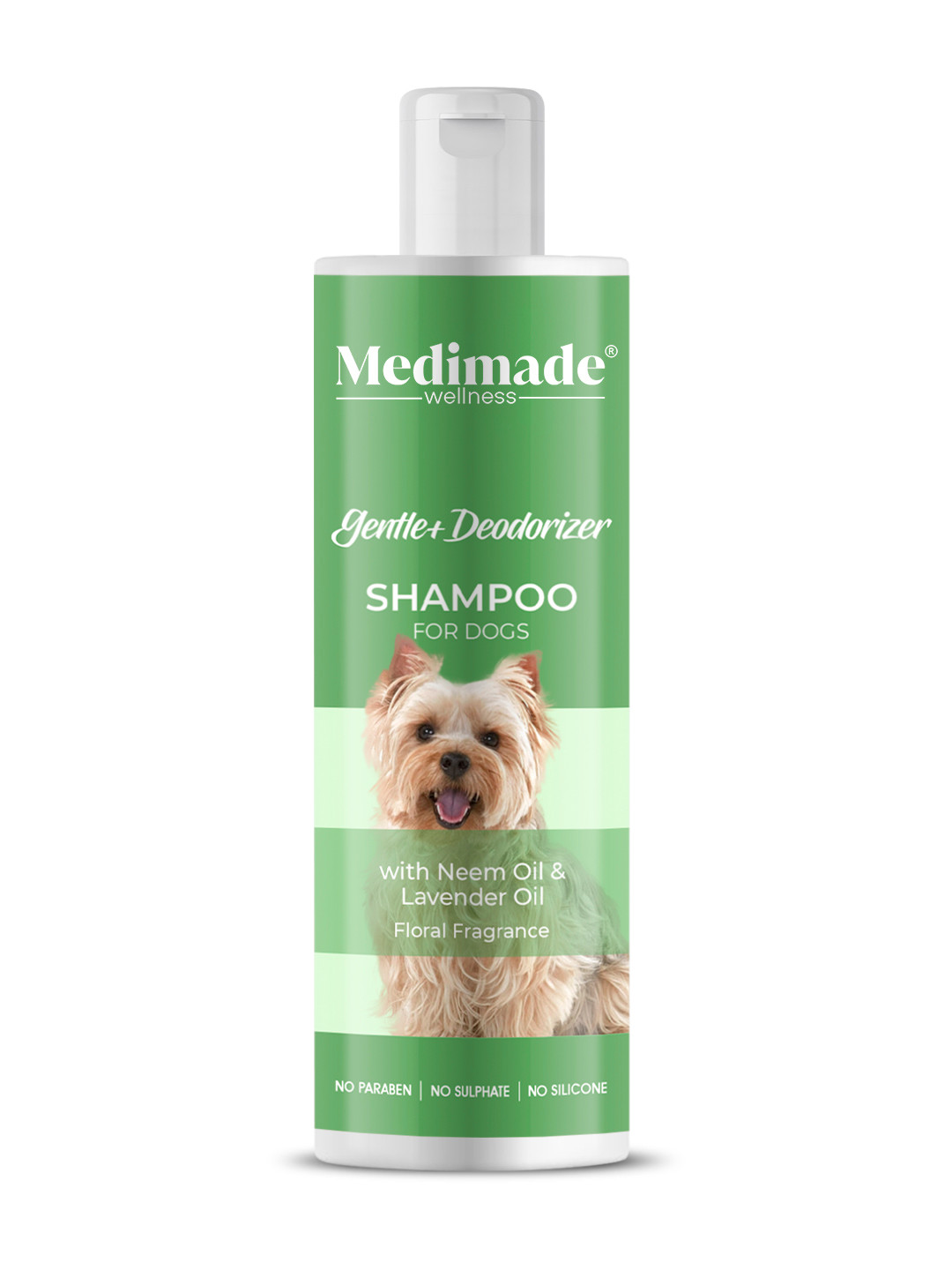 Buy Medimade Gentle Deodorizer Dog Shampoo With Neem & Lavender Oil ...