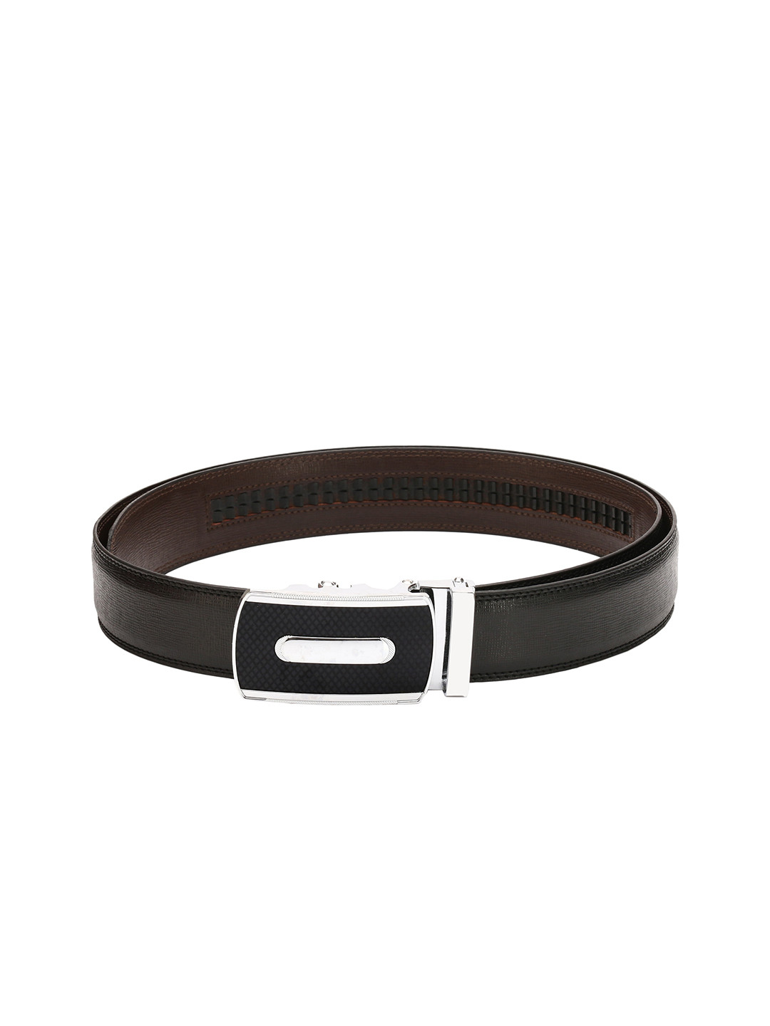 Buy Pacific Gold Men Black Spanish Leather Belt - Belts for Men 1828621 ...