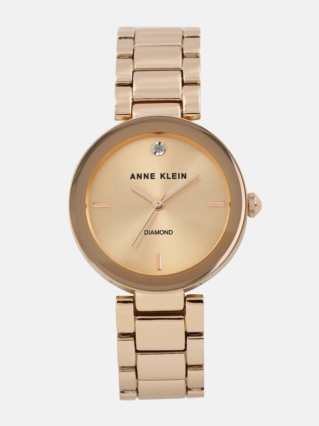 Buy ANNE KLEIN Women Gold Toned Analogue Watch - Watches for Women ...