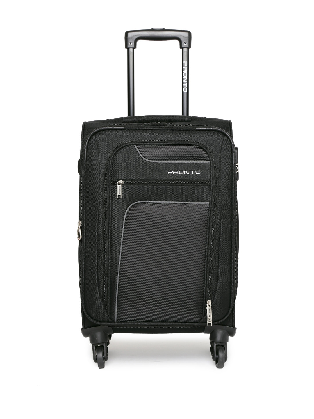 Buy Pronto Unisex Navy New Yorker 4W Spinner 58 Small Trolley Bag ...