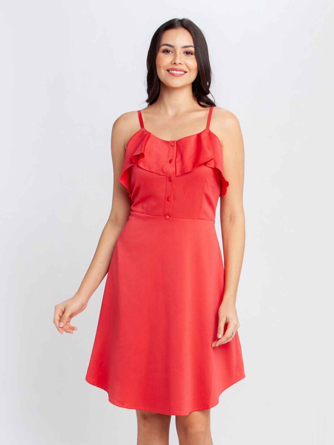 Buy Zink London Pink Dress - Dresses for Women 18310414 | Myntra