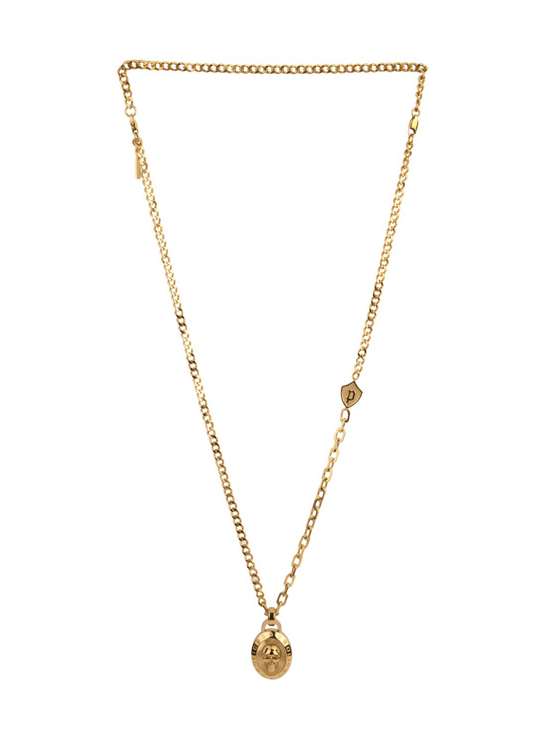 Buy Police Men Gold Plated Chain - Necklace And Chains for Men 18313816 ...