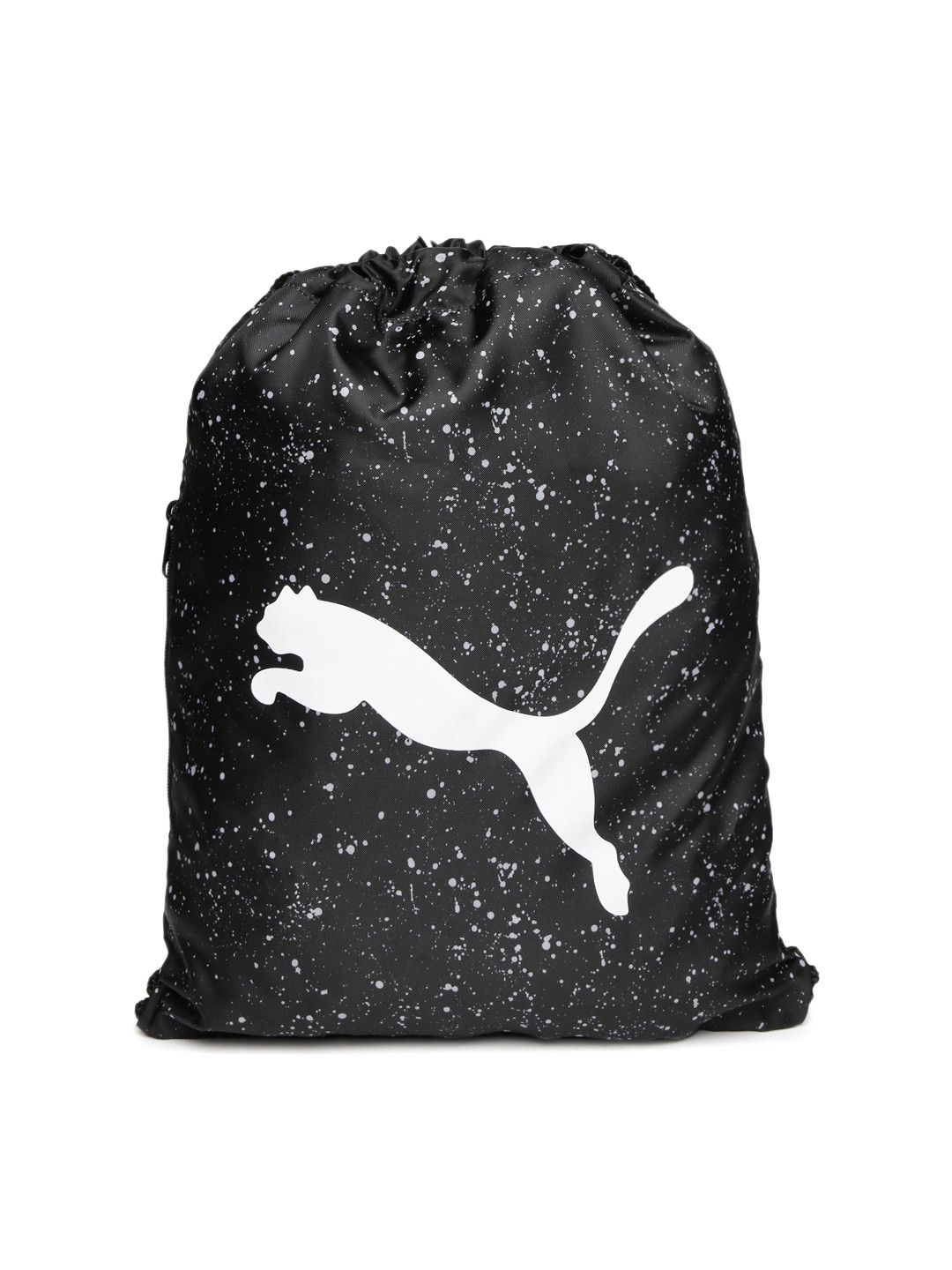 Buy Puma Unisex Black Alpha Printed Gym Sack - Backpacks for Unisex ...