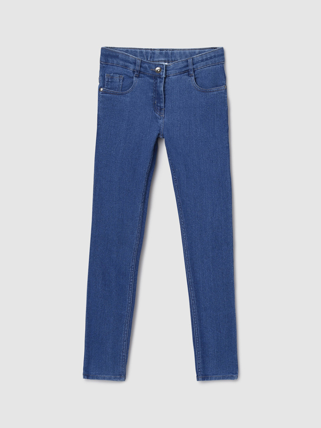 Buy Max Girls Blue Jeans - Jeans for Girls 18324662 | Myntra