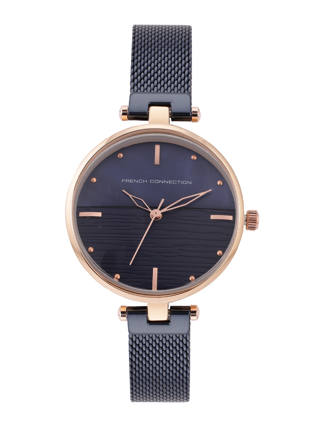 Buy French Connection Cherie Women Blue Bracelet Style Analogue Watch ...