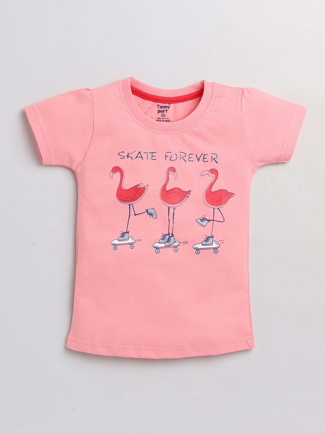Buy Toonyport Pink Print Top - Tops for Girls 18340042 | Myntra
