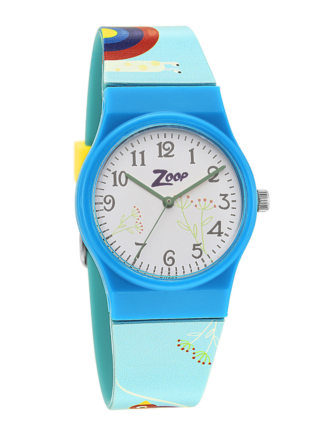 Buy ZOOP From TITAN Boys Blue Dial & Blue Straps Analogue Watch ...
