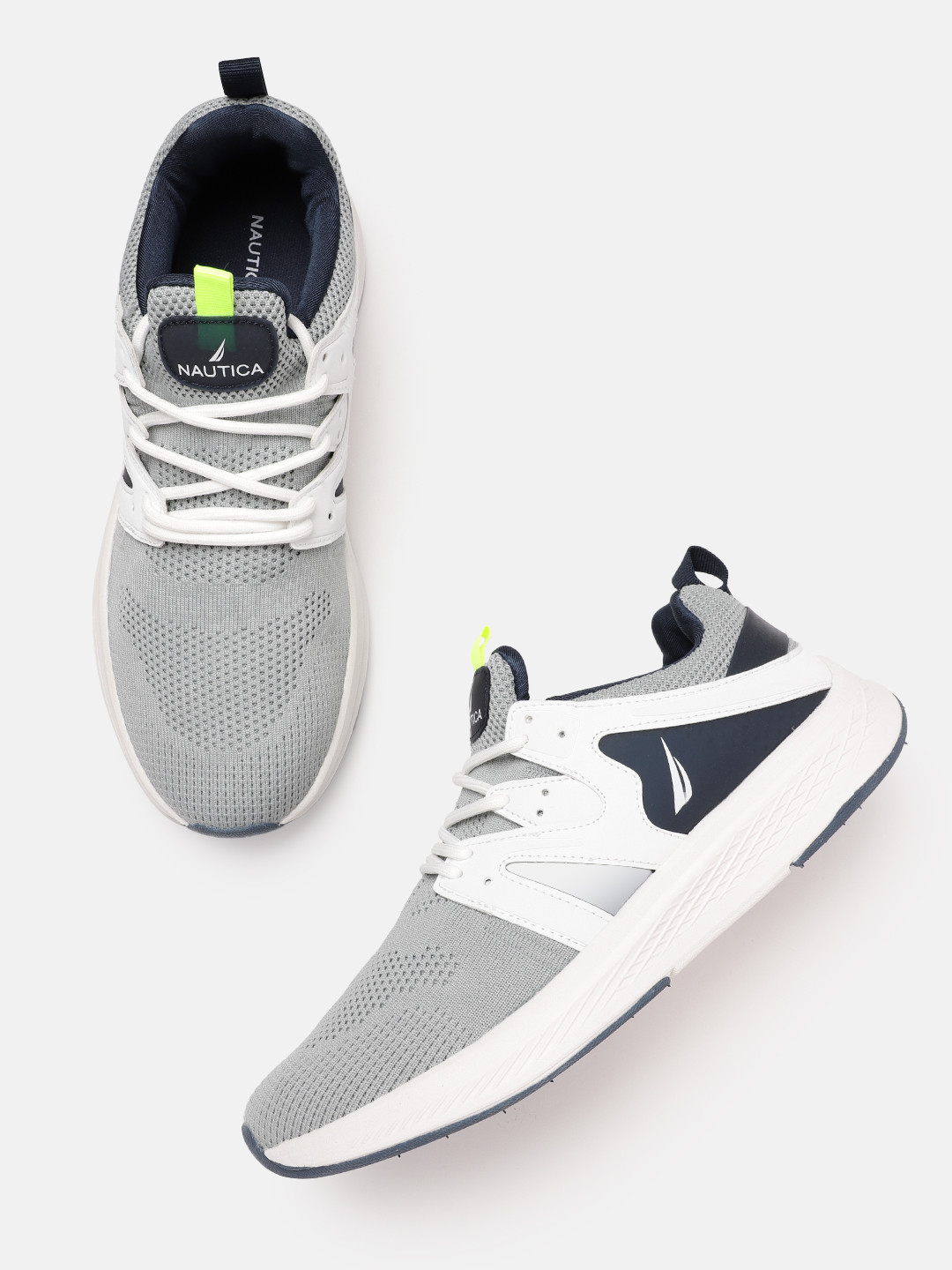 Buy Nautica Men Woven Design Running Shoes - Sports Shoes for Men ...