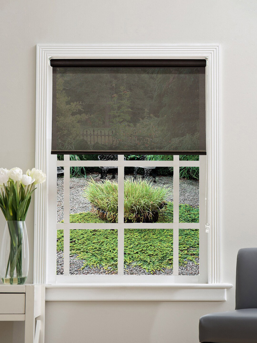 Buy Deco Window Brown Room Darkening Window Blinds - Curtains And ...