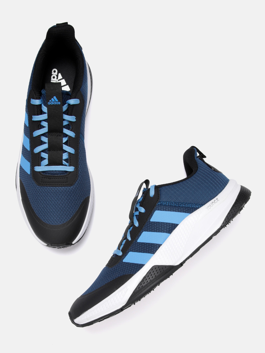 Buy ADIDAS Men Blue Woven Design Supa Beam Running Shoes - Sports Shoes ...