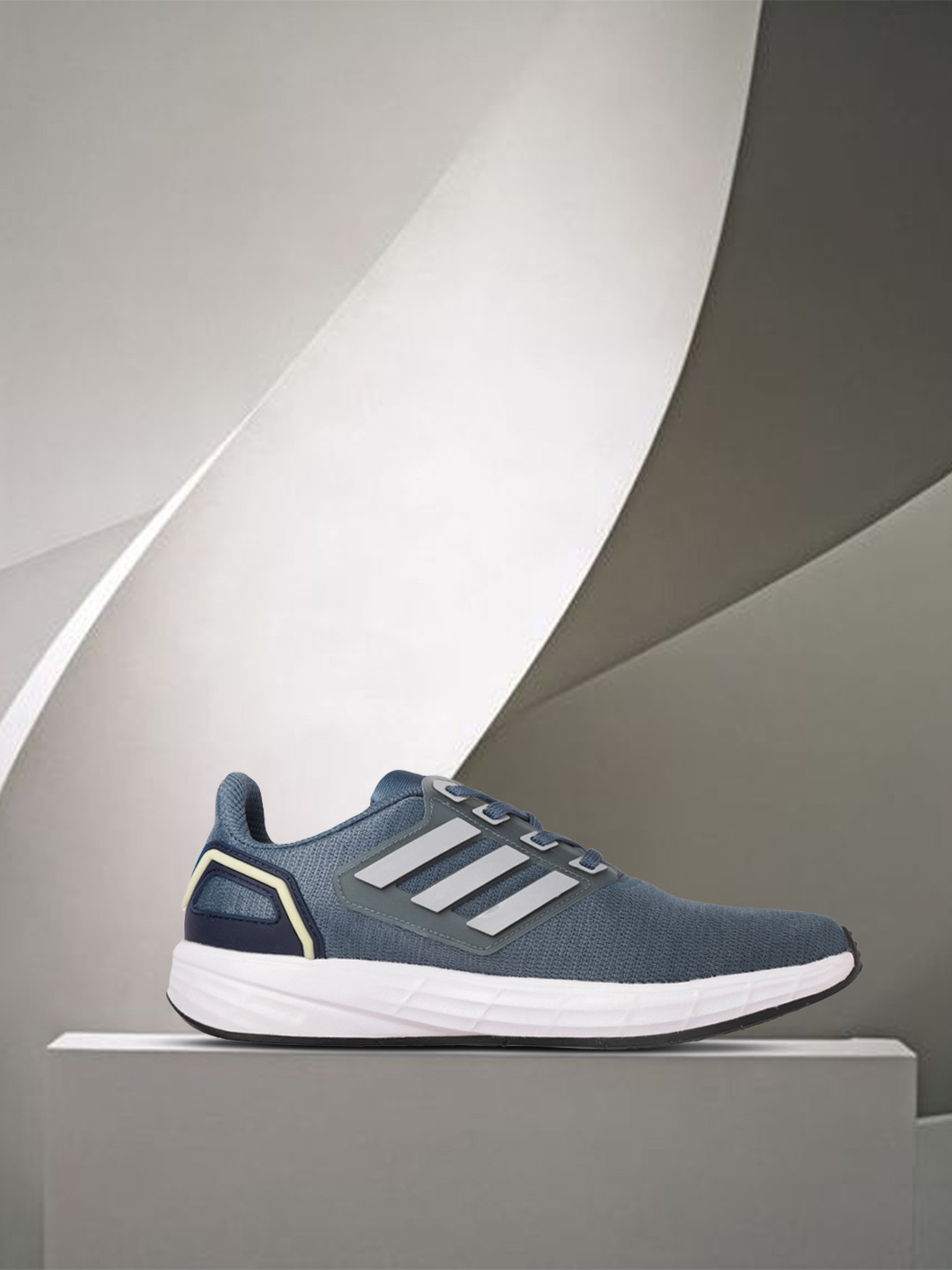 Buy ADIDAS Men Blue & Grey Woven Design Primerto Running Shoes - Sports ...