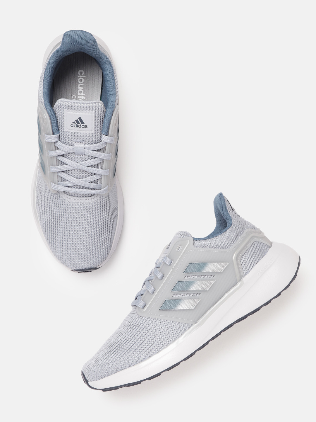 Buy ADIDAS Men Grey EQ19 Woven Design Running Shoes - Sports Shoes for ...