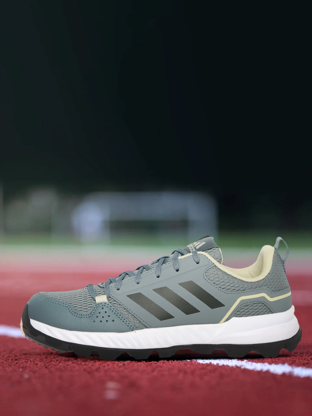 Buy ADIDAS Men Blue & Grey Woven Design Skadi Trekking Shoes - Sports ...