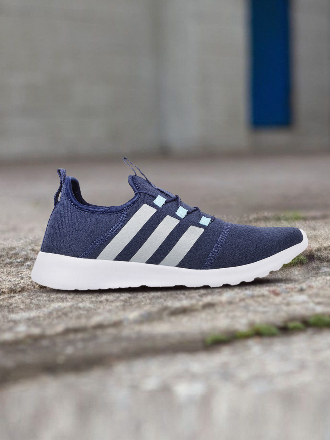 Buy ADIDAS Women Navy Blue Woven Design Aestheto Running Shoes - Sports ...