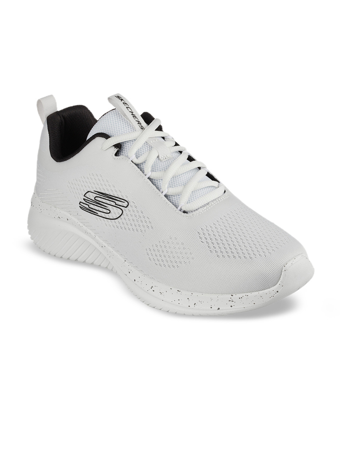 Buy Skechers Men White Woven Design Sneakers - Casual Shoes for Men ...