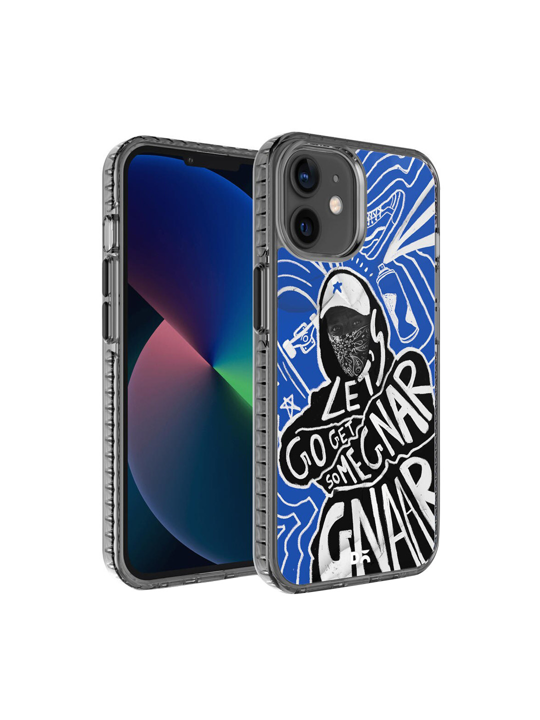 Buy DailyObjects Multi Colored Apple IPhone 12 Back Case Mobile ...