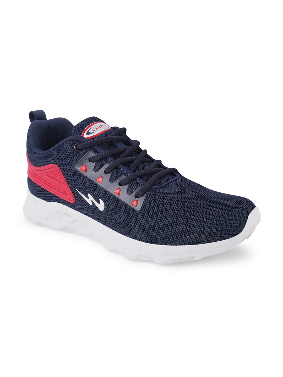 Buy Campus Men Navy Blue Mesh Running Shoes - Sports Shoes for Men ...