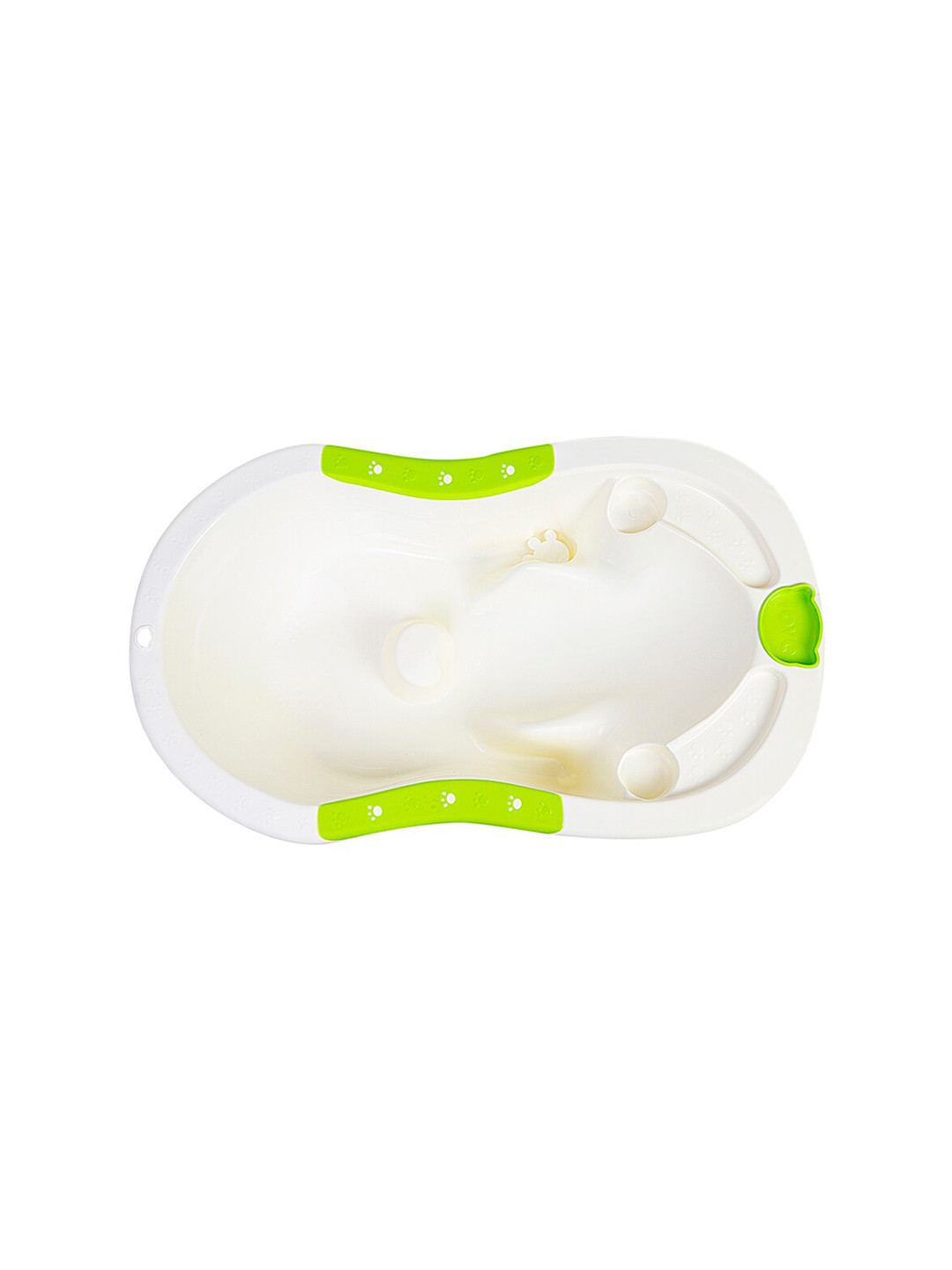 Buy Baby Moo Kids White & Green Bath Tub - Bath Tub for Unisex Kids ...