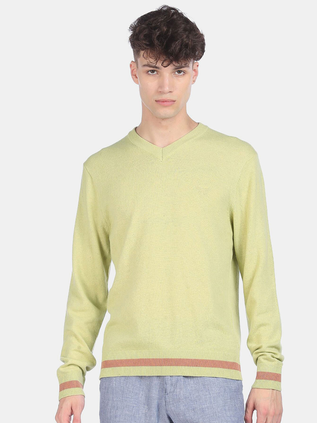 Buy Arrow Men Green Sweaters - Sweaters for Men 18412846 | Myntra