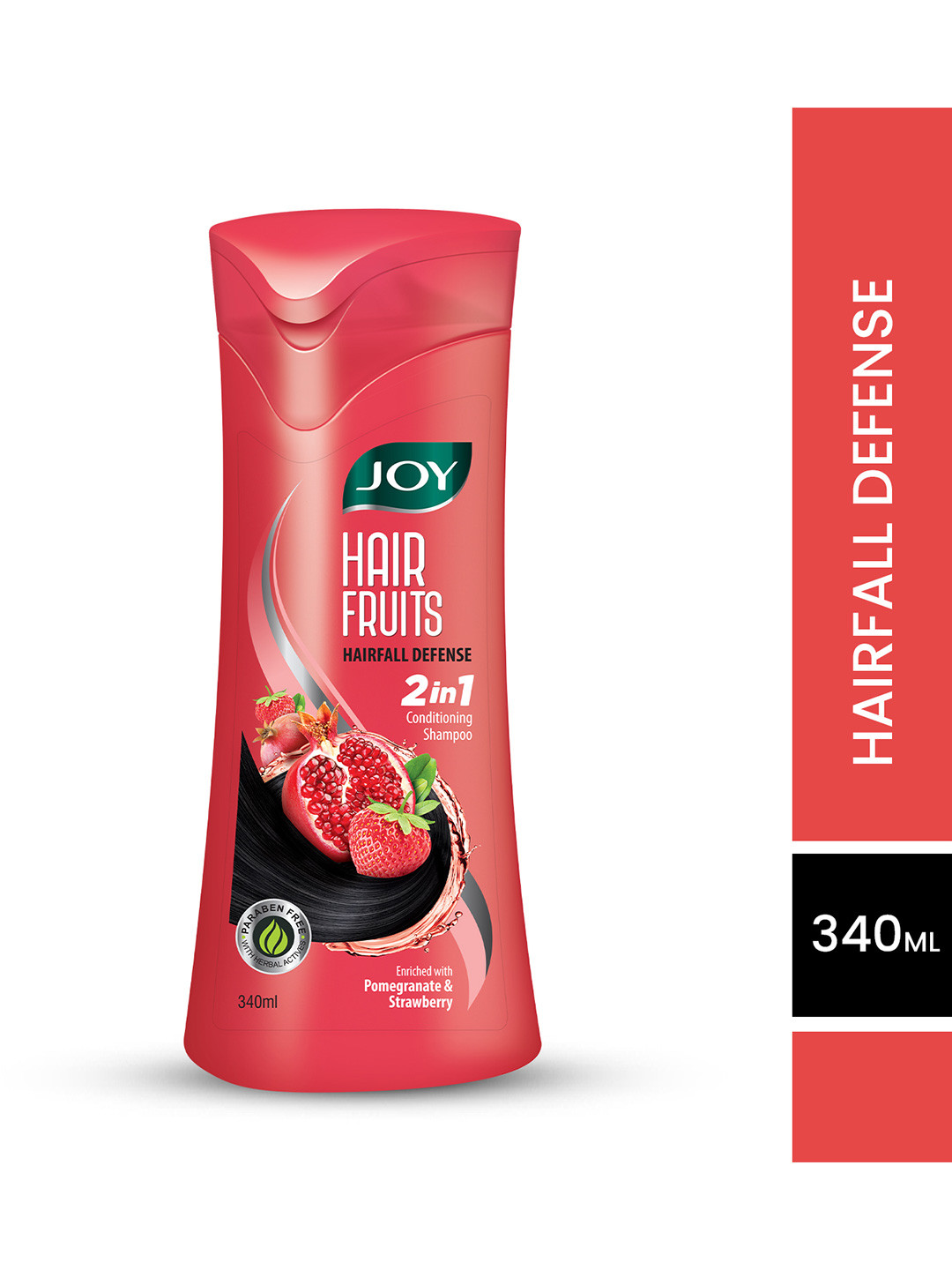 Buy JOY Hair Fruits Hairfall Defense Conditioning Shampoo With ...