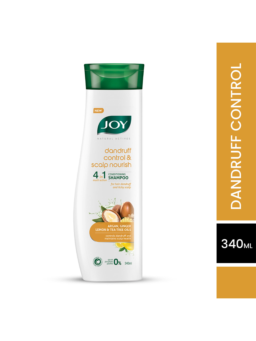 Buy JOY Anti Dandruff Shampoo With Tea Tree & Ginger For Dry & Itchy ...