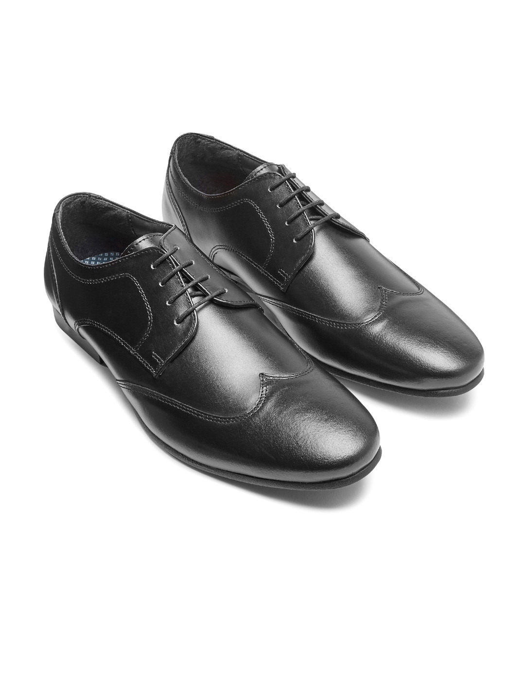 Buy Next Men Black Genuine Leather Derbys - Formal Shoes for Men ...