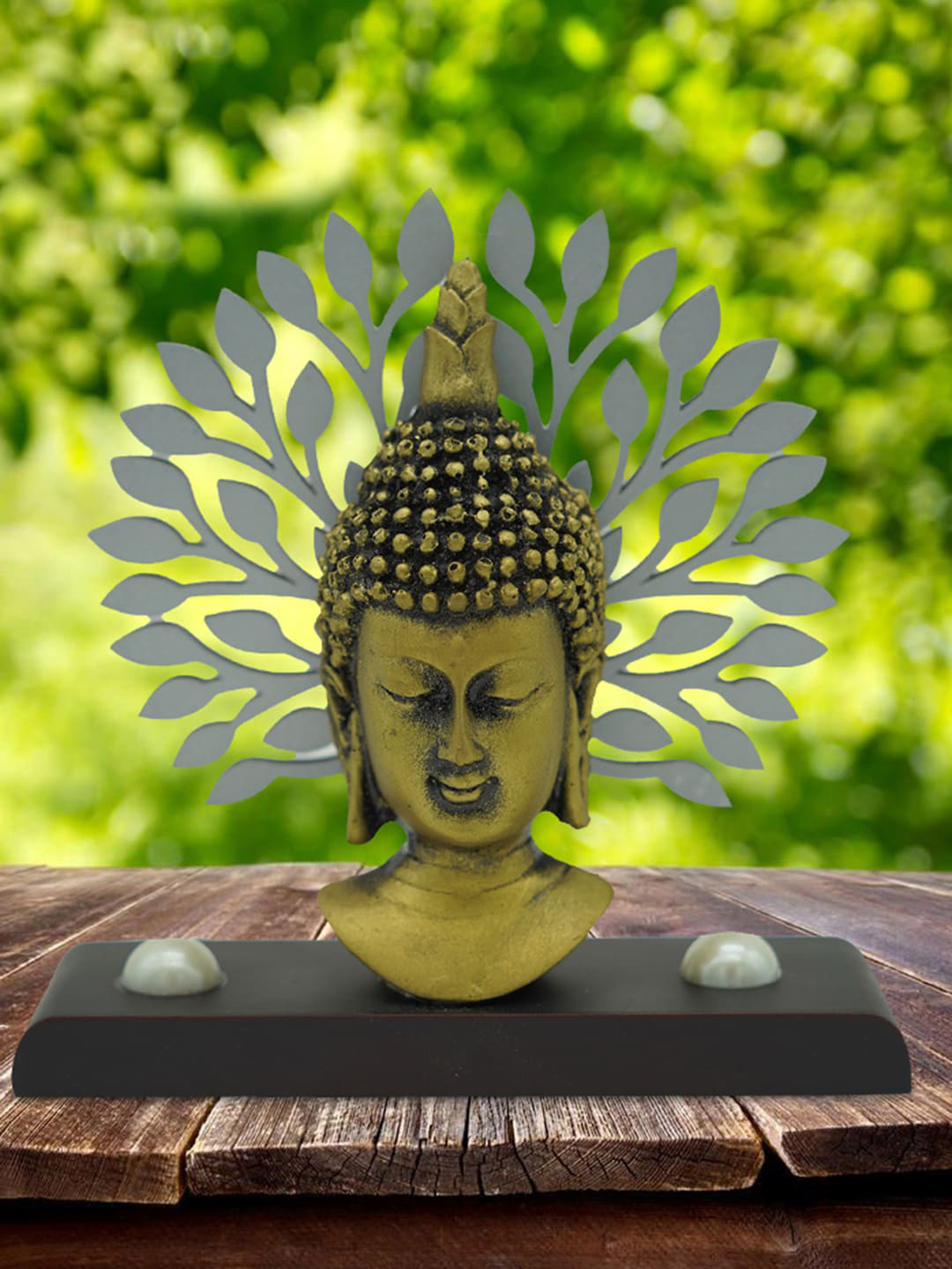 Buy Gallery99 Buddha Taj Idol Under A Tree Showpiece - Showpieces for ...