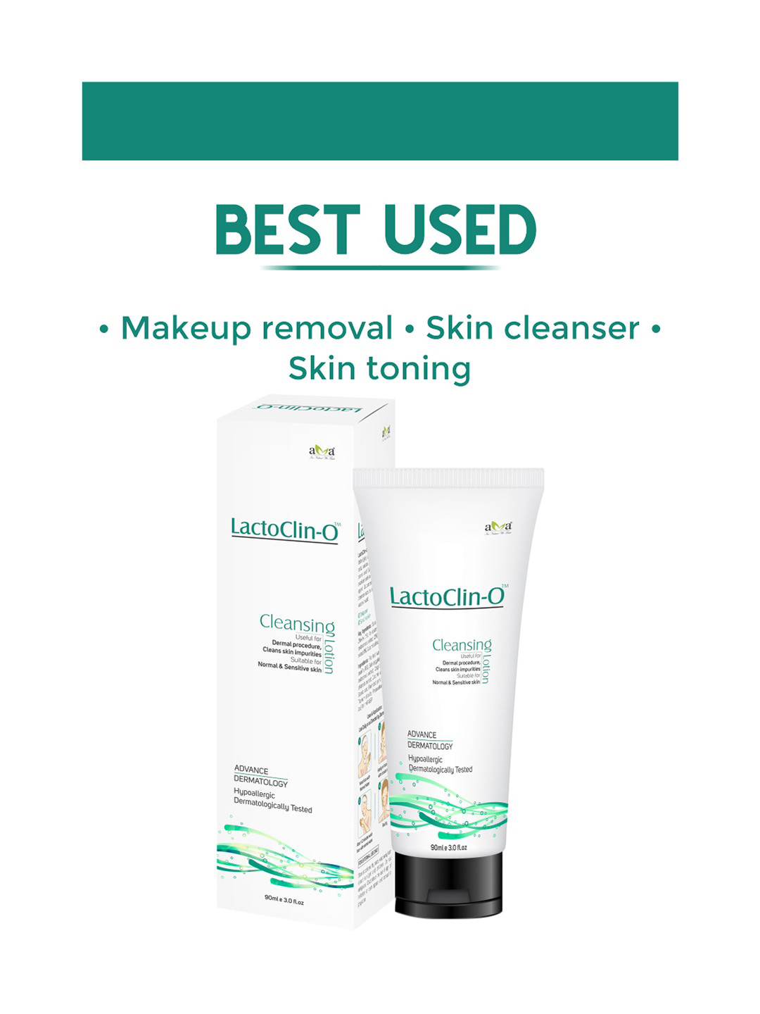 Buy Vegetal Lactoclin O Advance Dermatology Cleansing Lotion 90 Ml ...