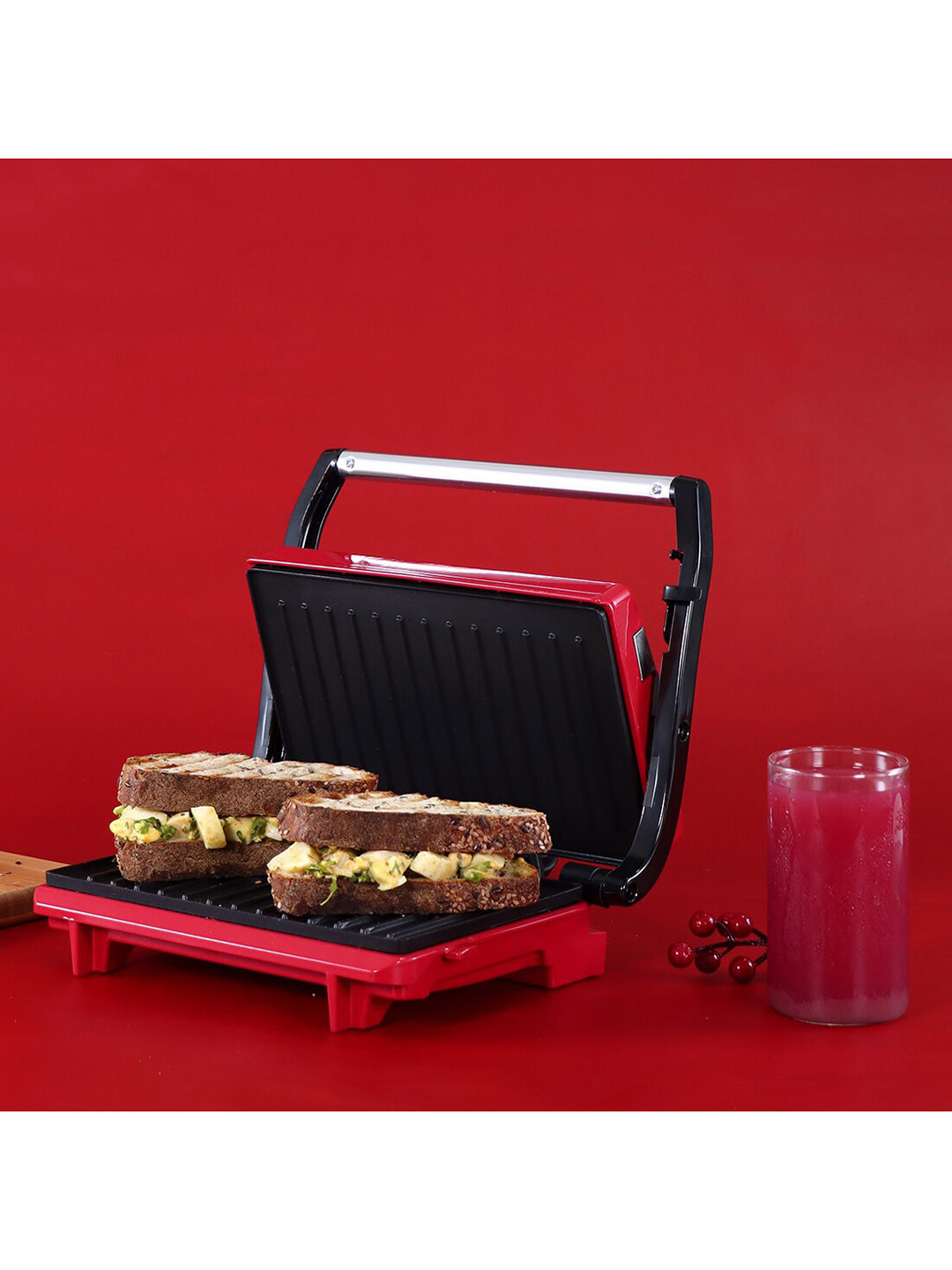 Buy Wonderchef Red Crimson Edge Sanjeev Kapoor Tandoor Mini - Sandwich ...