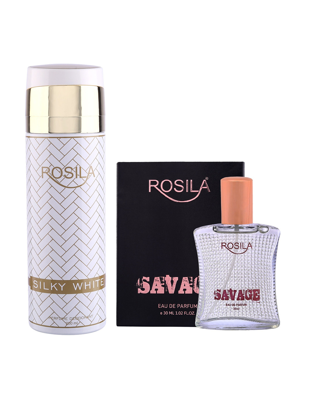 Buy ROSILA Set Of 2 Perfumes - Perfume for Unisex 18463648 | Myntra