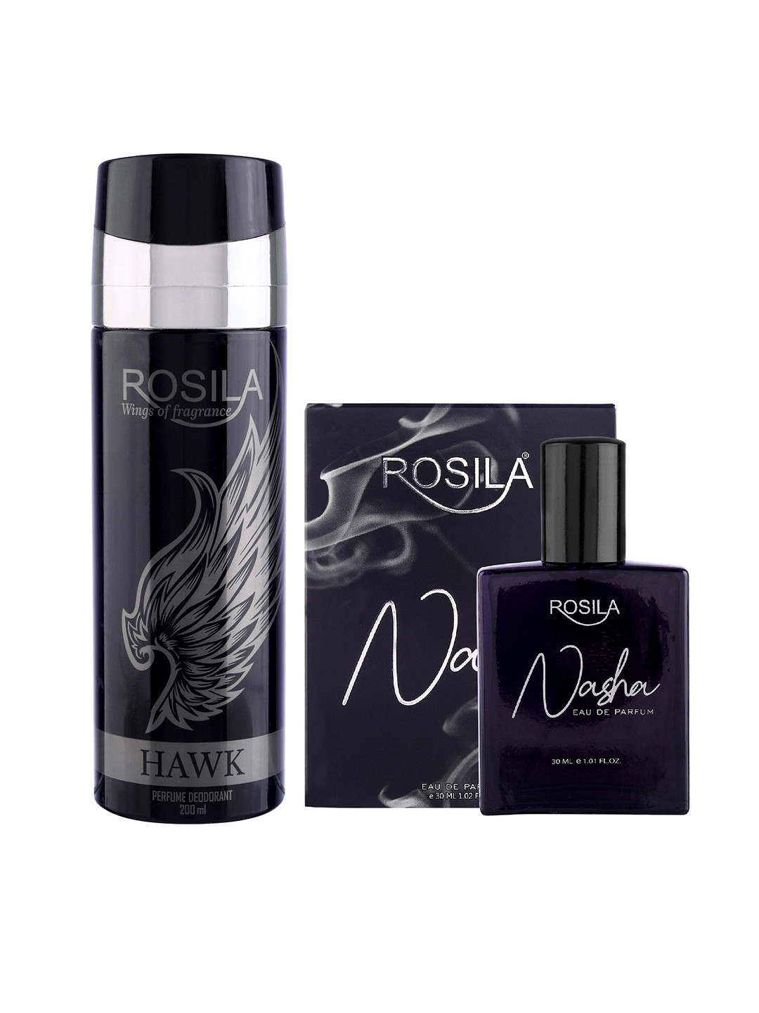 Buy ROSILA Set Of 2 Perfumes - Perfume for Unisex 18463676 | Myntra