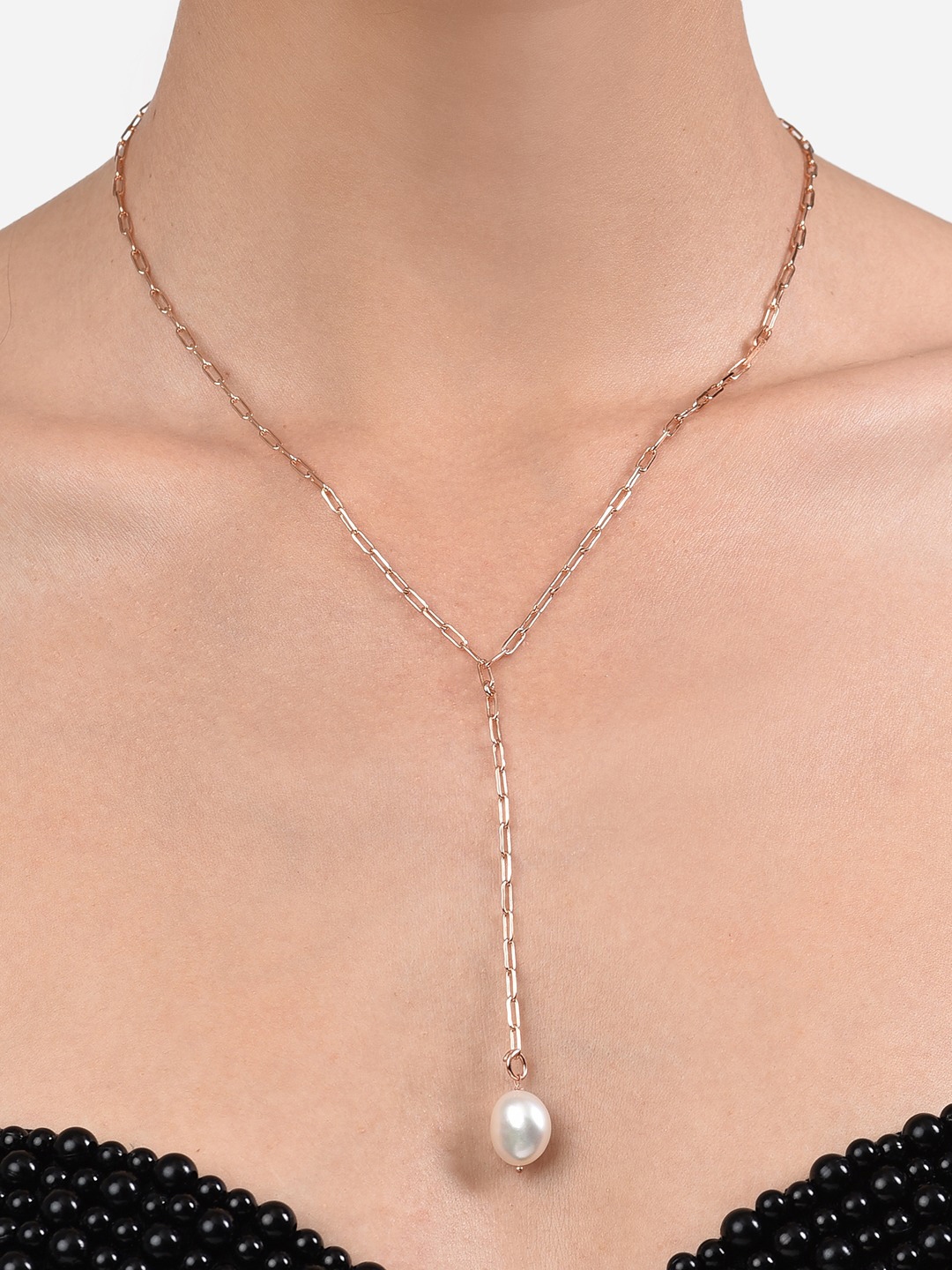 Buy Zaveri Pearls Women White Necklace And Chains Necklace And Chains