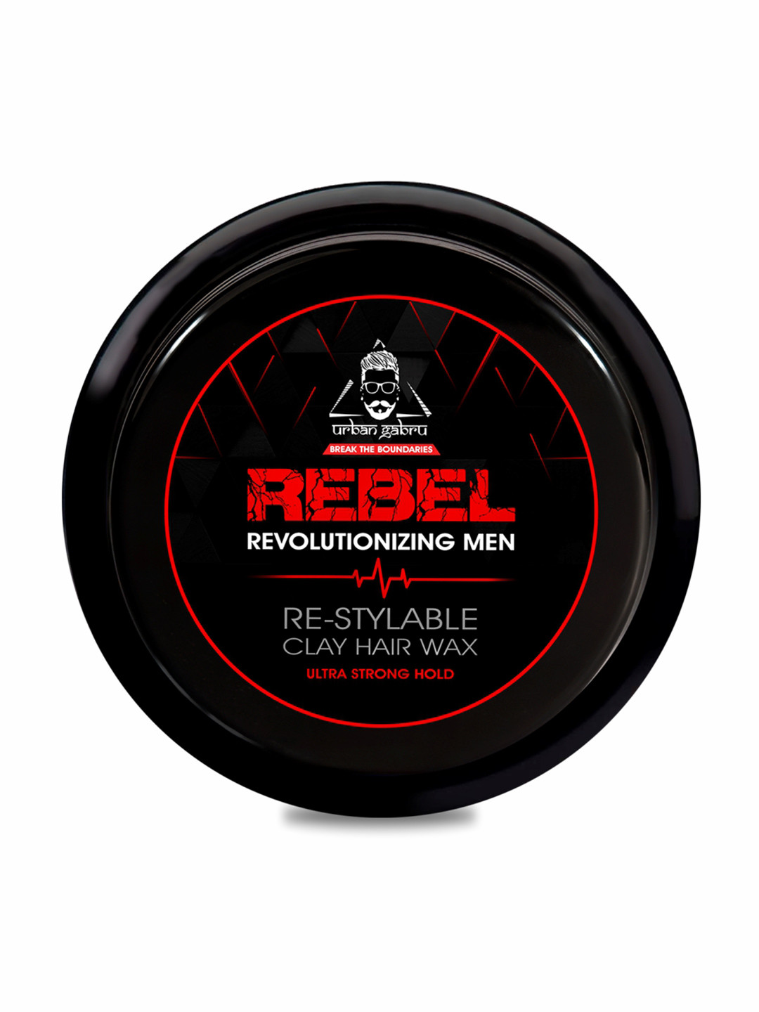 Buy URBANGABRU Men Rebel Revolutionizing Re Stylable Clay Hair Wax 85 G ...