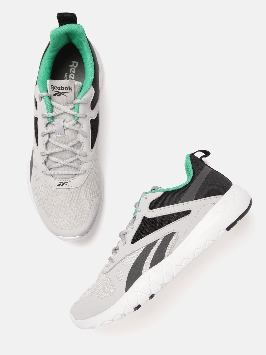 Buy Reebok Men Grey Woven Design Megathunder Training Shoes - Sports ...